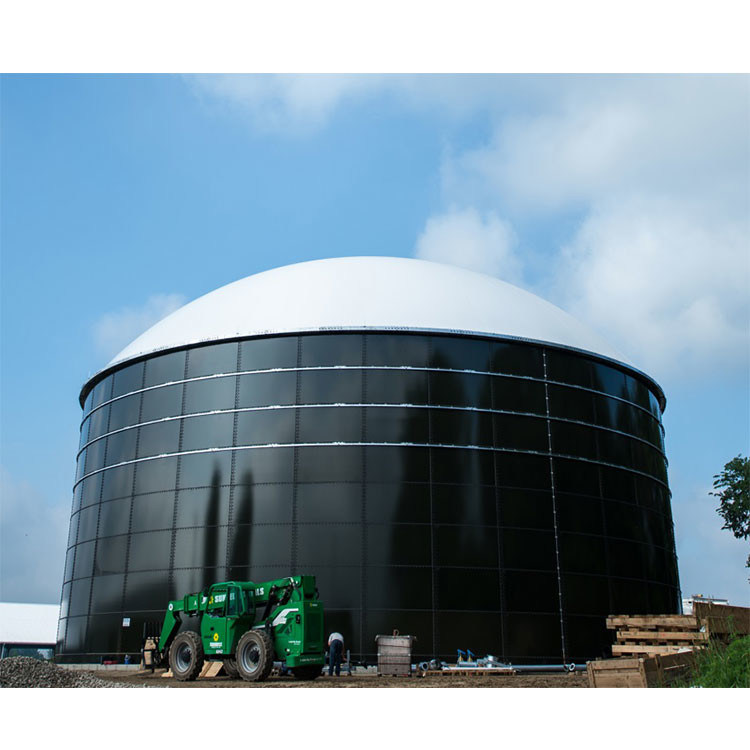 Biogas Storage Glass Fused To Steel Tank Untuk Reaktor Anaerobik Dengan ...